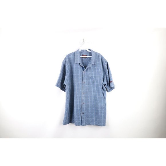 FUBU | Shirts | Vintage 9s Fubu Mens Large Faded Spell Out Baggy Fit Collared Button Shirt Blue ...